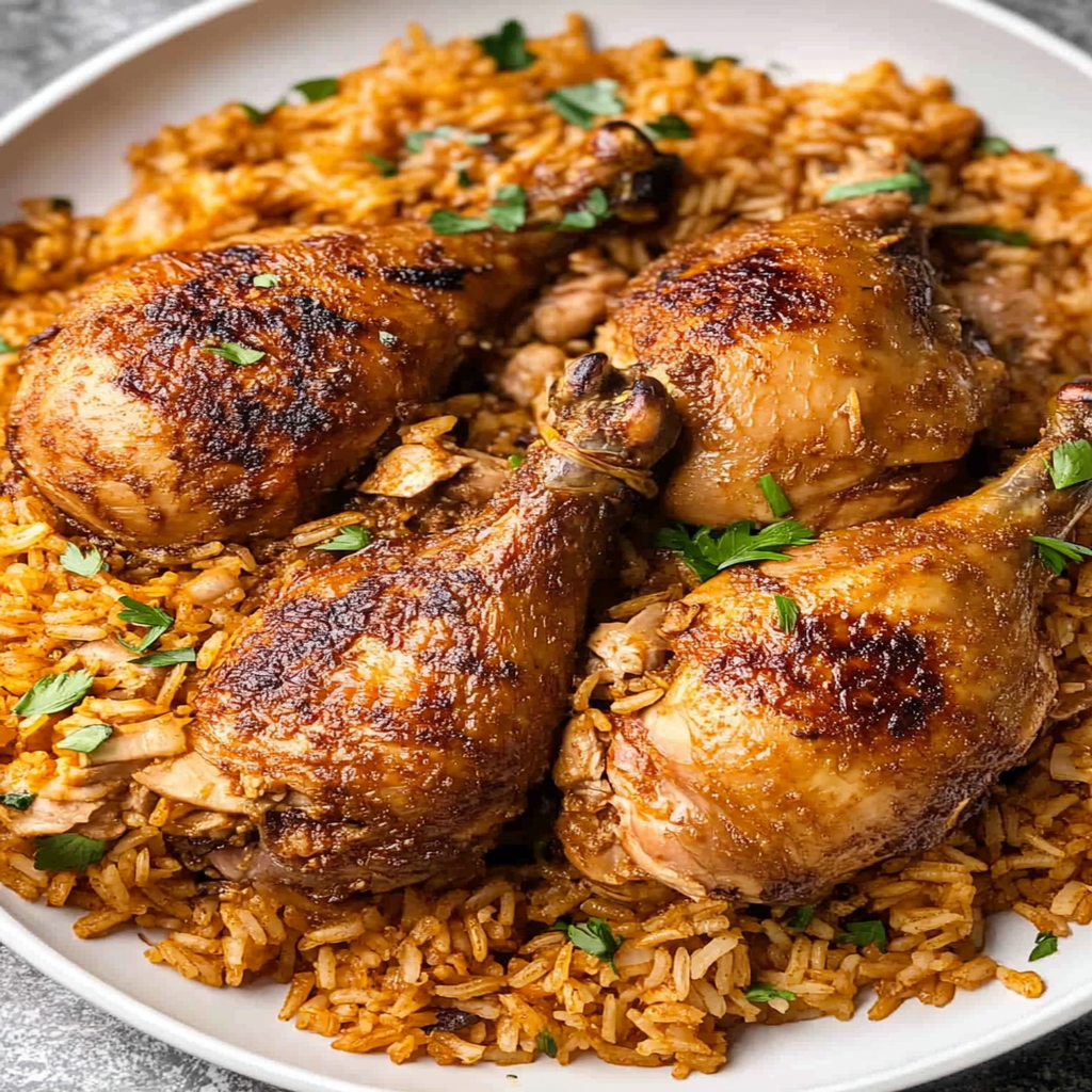 Arabic Chicken and Rice (Kabsa)