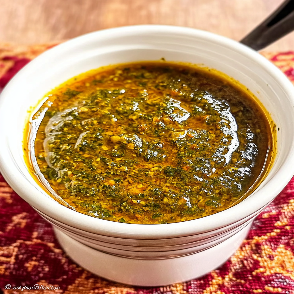 Chermoula Paste (Moroccan Chermoula Sauce)
