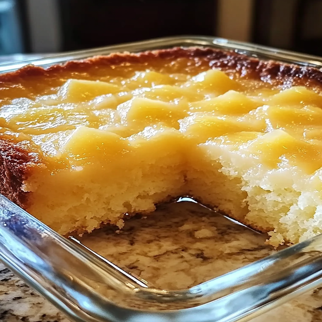 Juicy Pineapple Heaven Cake
