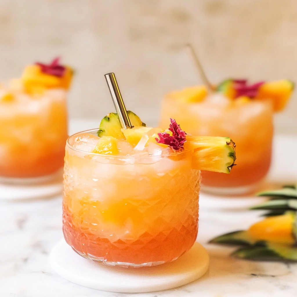 Pineapple Mango Rum Punch