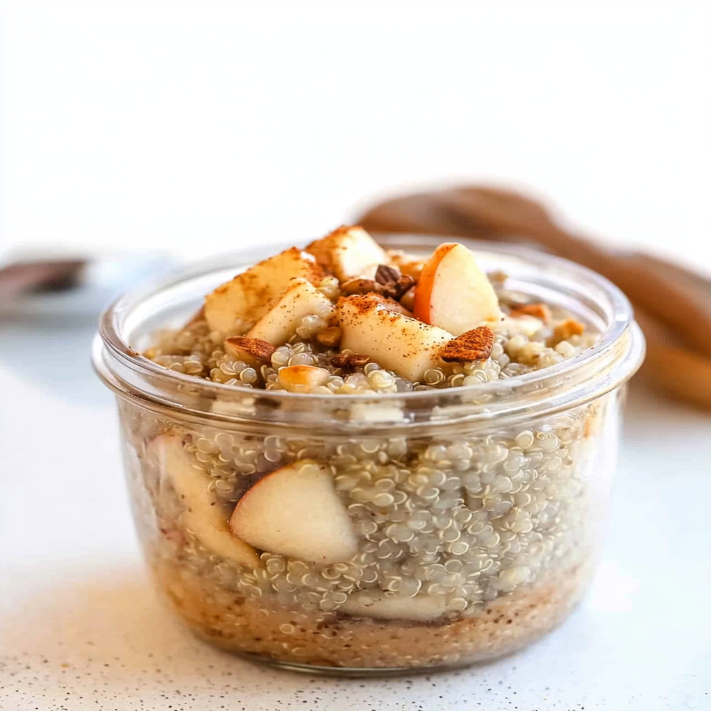 Apple Pie Overnight Quinoa
