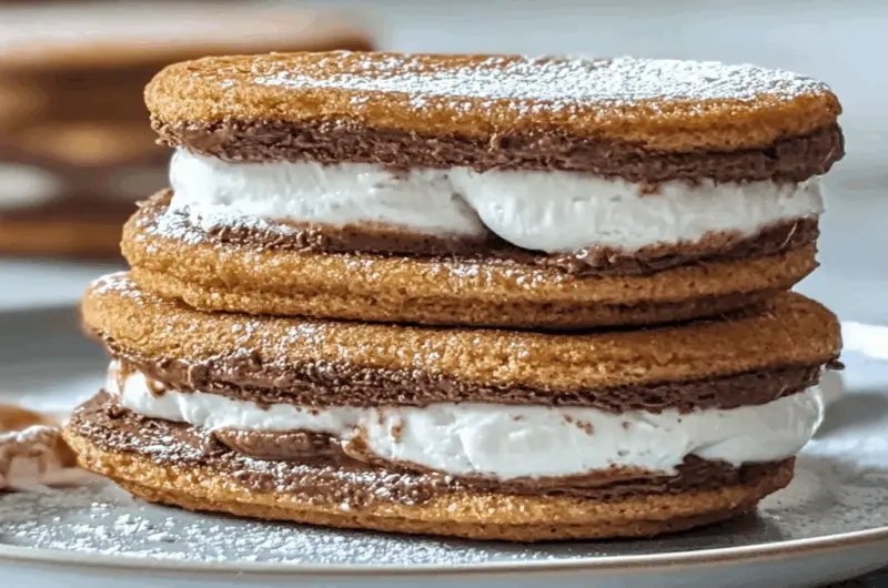Choco-Churro Ice Cream Sandwiches