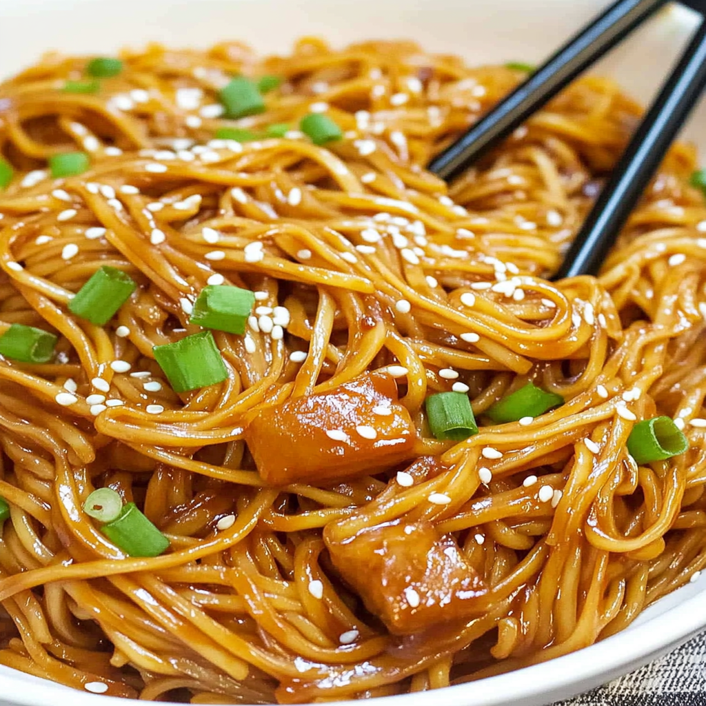Easy One-Pot Teriyaki Noodles