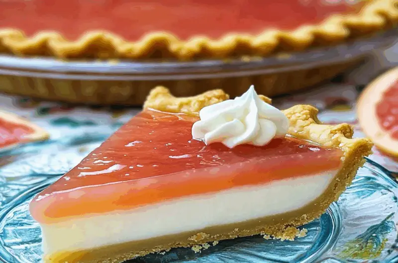 Summer Perfect Grapefruit Paloma Pie