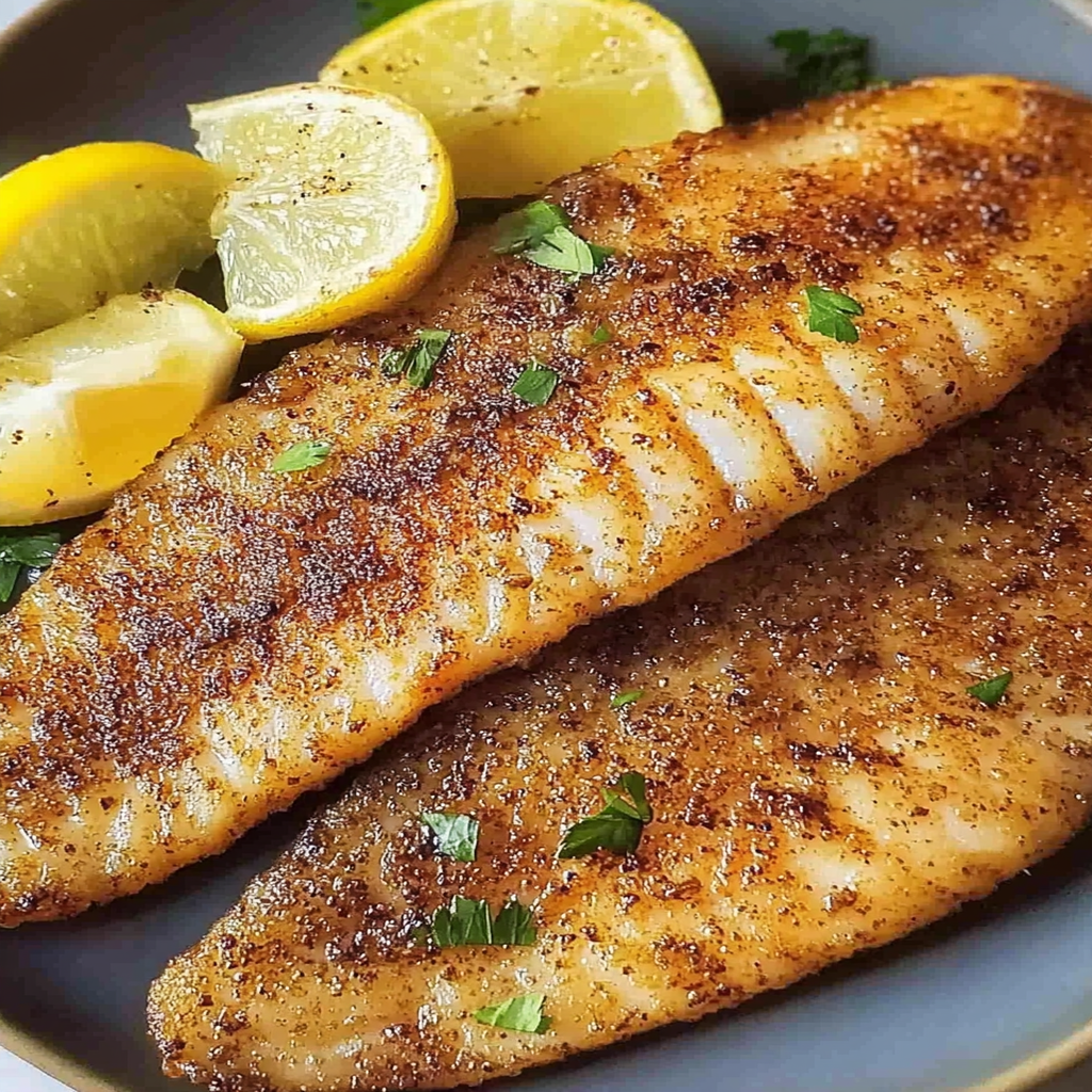 Crispy Pan-Fried Tilapia