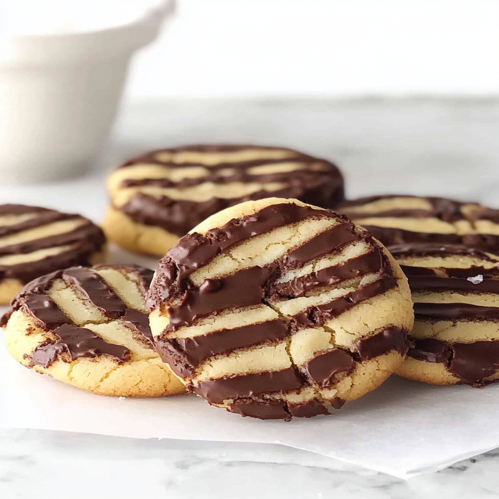 Fudge Stripe Cookies