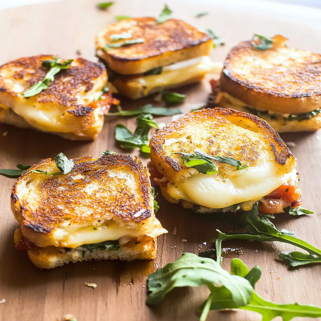 Mini Grilled Cheese Sandwich Appetizers