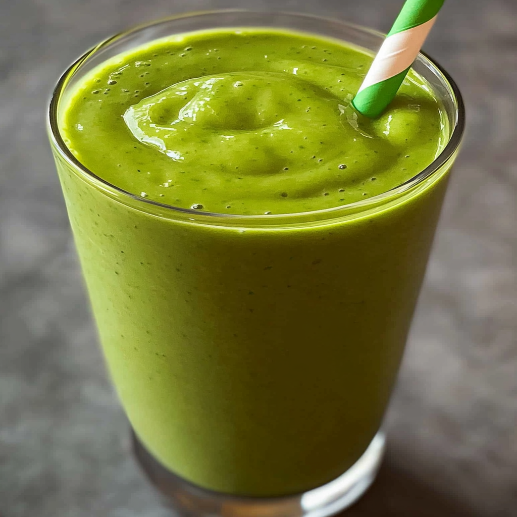 Spinach Avocado Protein Smoothie