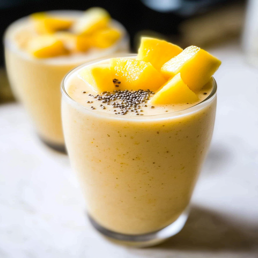 Tropical Mango Pineapple Protein Shake