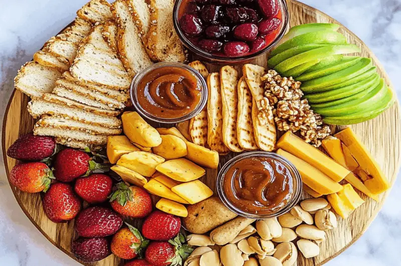 PB&J Snack Board