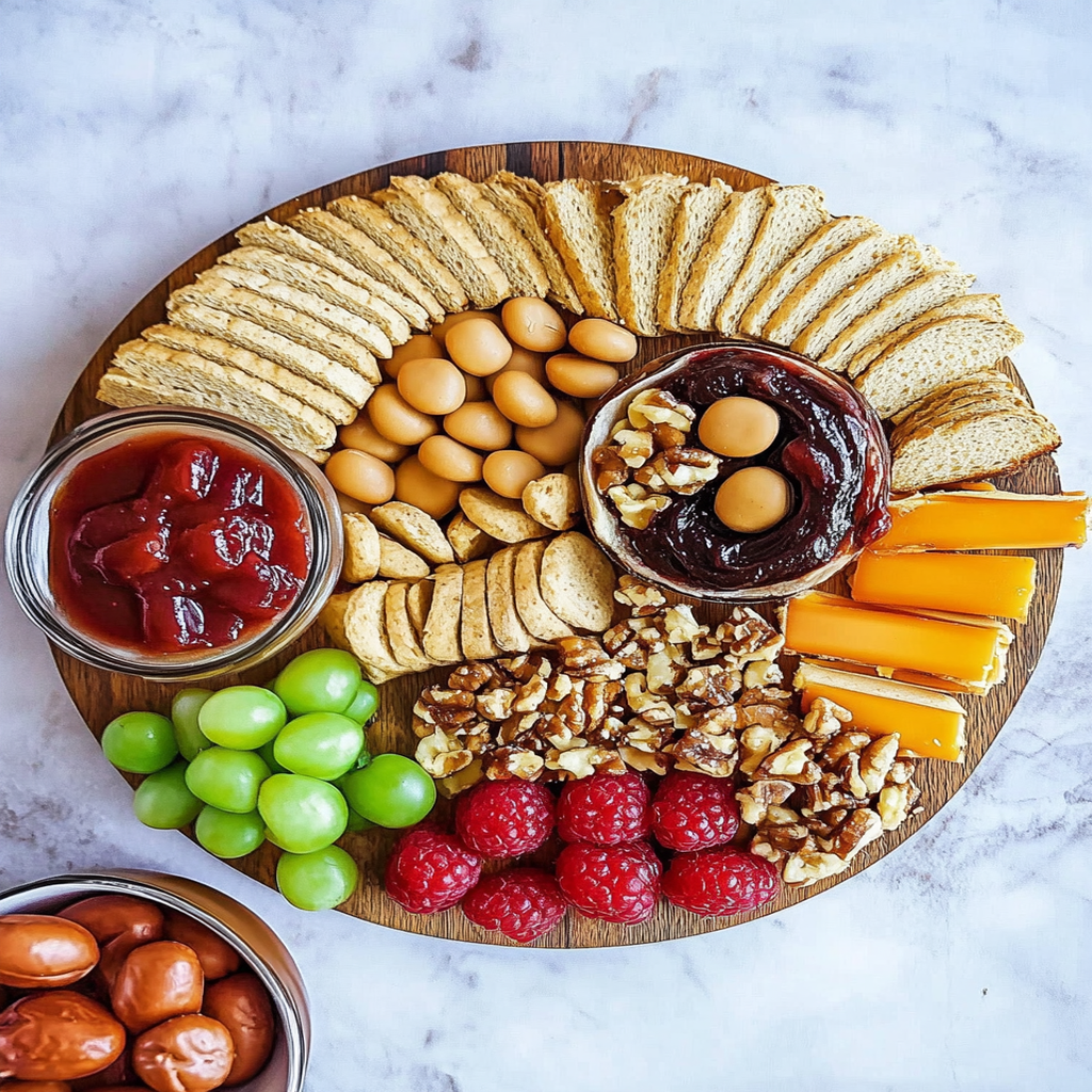 PB&J Snack Board