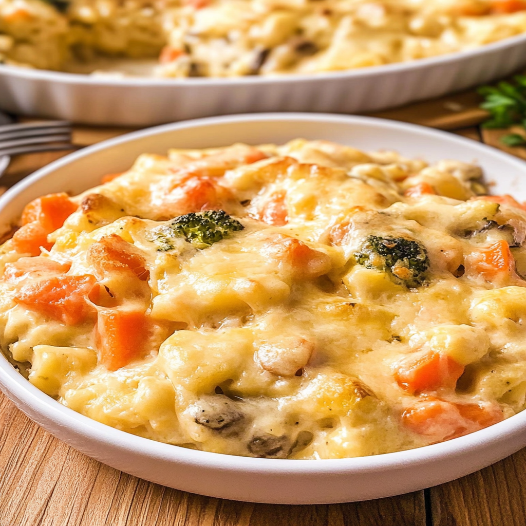 Cheesy Vegetable Casserole