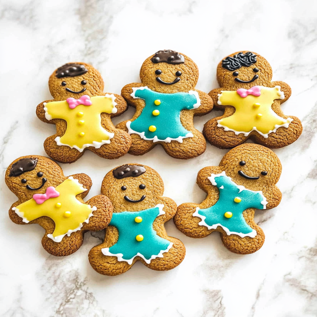 Gingerbread Boys and Girls Cookies