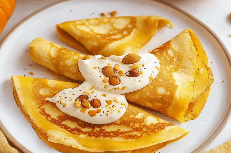 Pumpkin Crepes