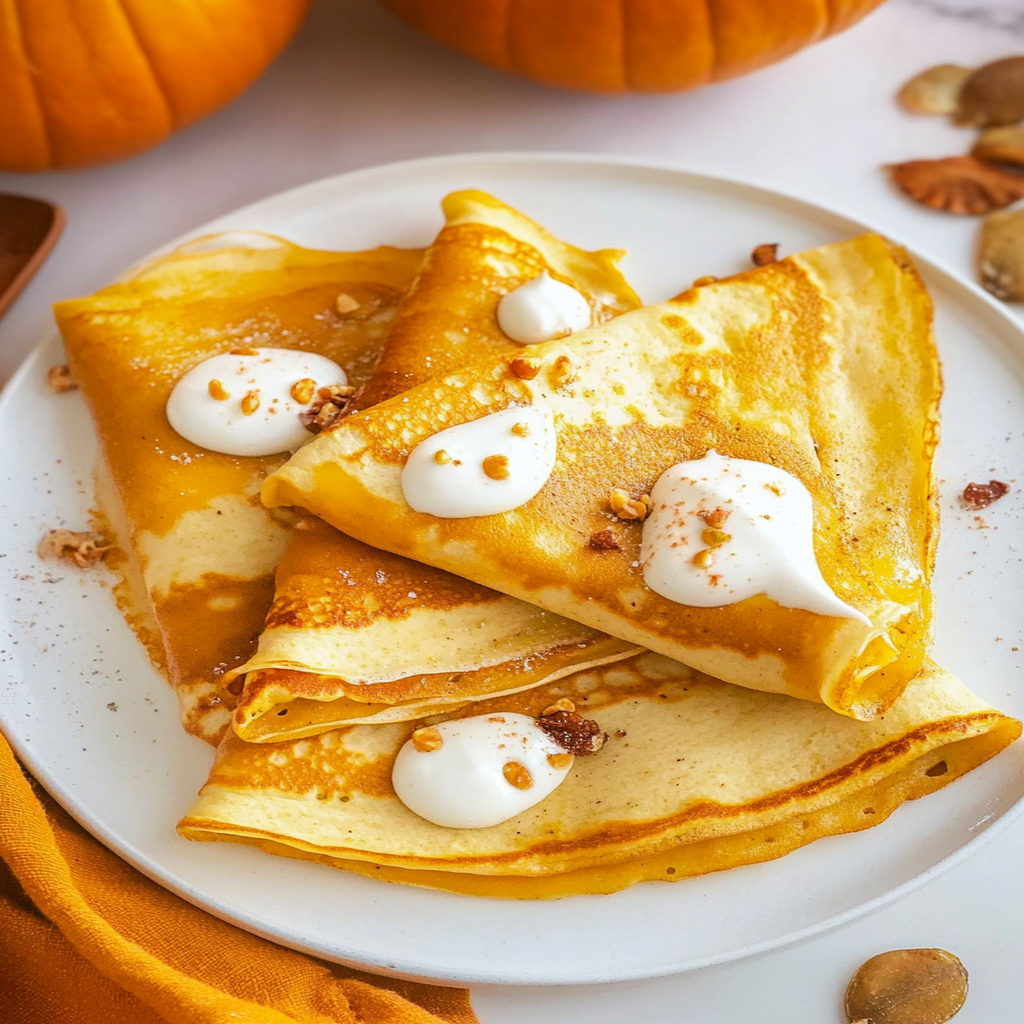 Pumpkin Crepes
