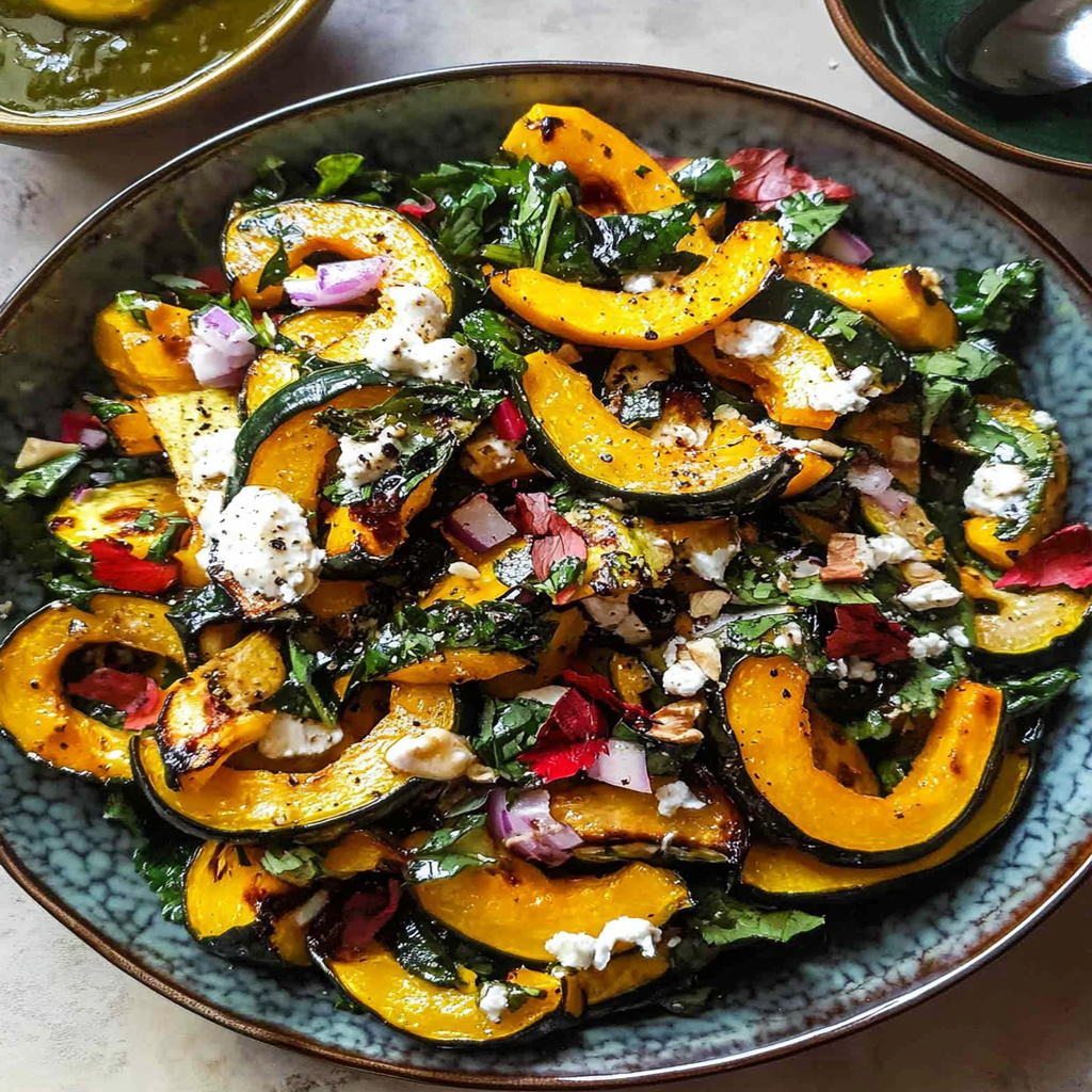 Autumn Delicata Squash Salad