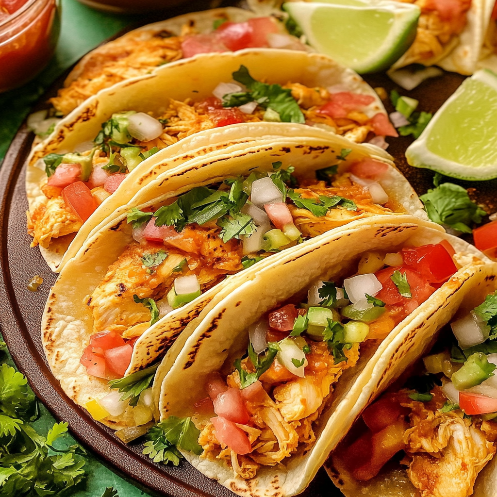 Baked Chicken Tacos