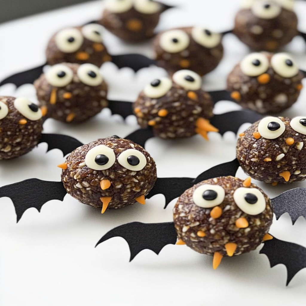 Scary Halloween Monster Energy Balls