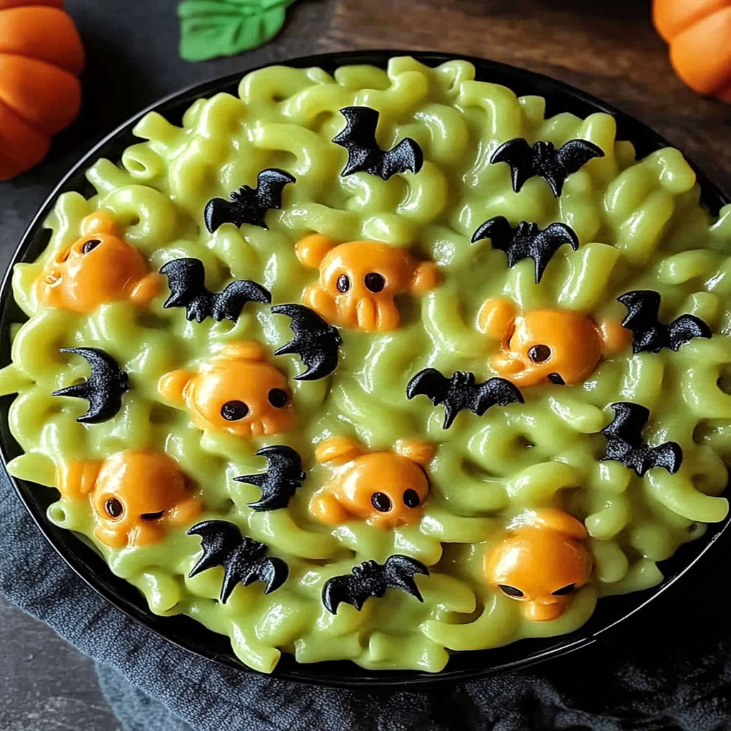 Spook-tacular Halloween Monster Mac and Cheese