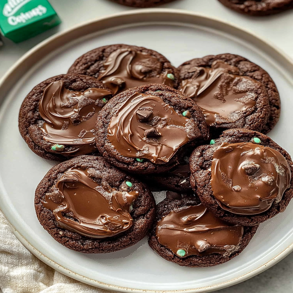 Andes Mint Chocolate Cookies