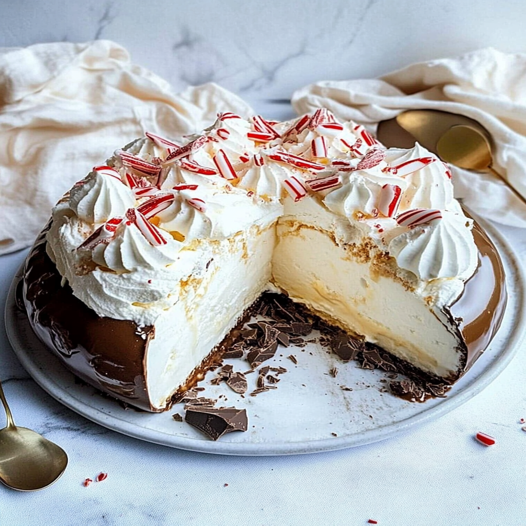 Chocolate Peppermint Perfection in a Stunning Baked Alaska
