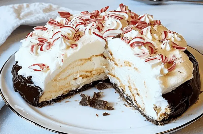 Chocolate Peppermint Perfection in a Stunning Baked Alaska