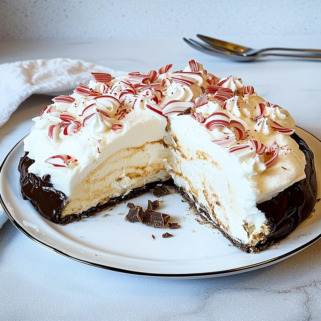 Chocolate Peppermint Perfection in a Stunning Baked Alaska