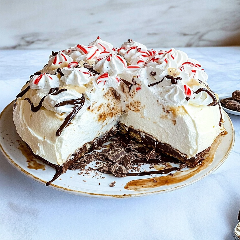 Chocolate Peppermint Perfection in a Stunning Baked Alaska