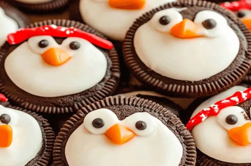Cute and Easy Oreo Penguin Cookies