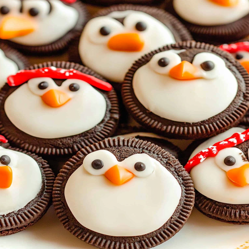 Cute and Easy Oreo Penguin Cookies