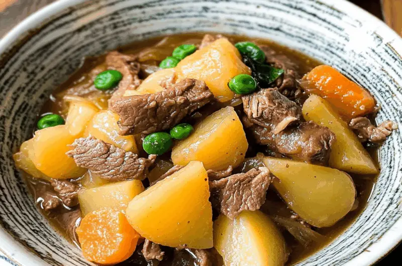 Nikujaga (Beef and Potato Stew)