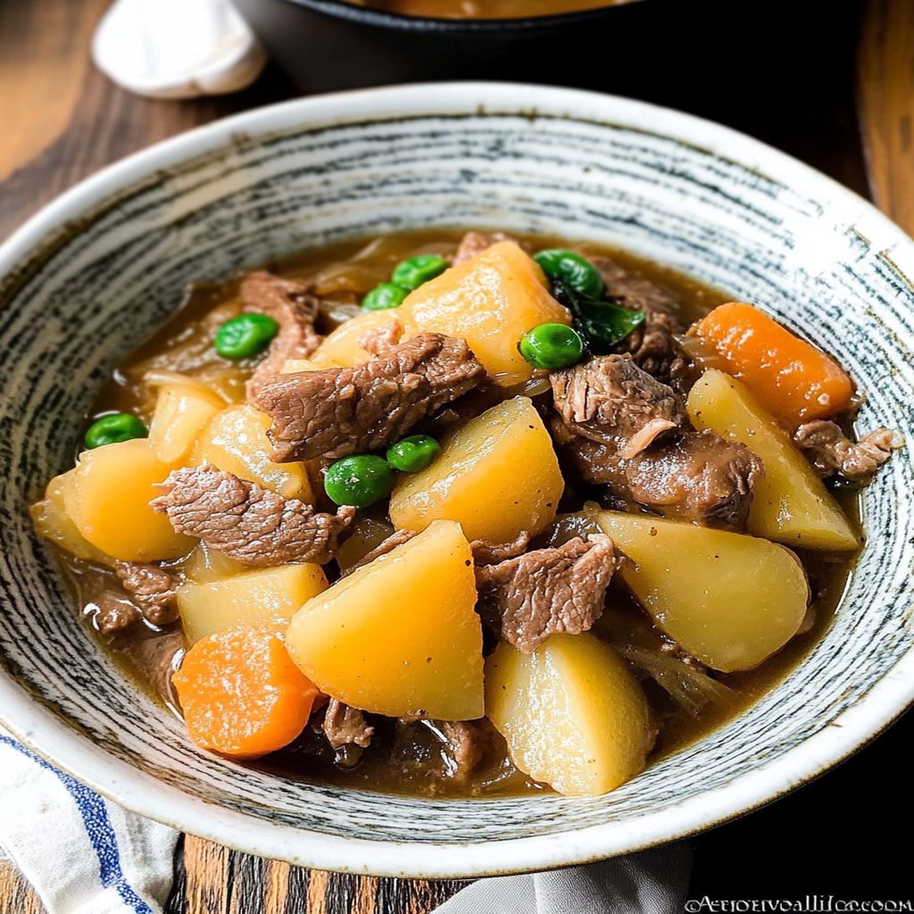 Nikujaga (Beef and Potato Stew)