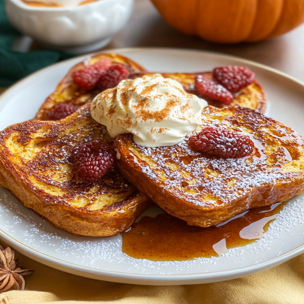 Pumpkin Spice French Toast
