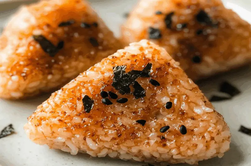 Yaki Onigiri (Grilled Rice Balls)