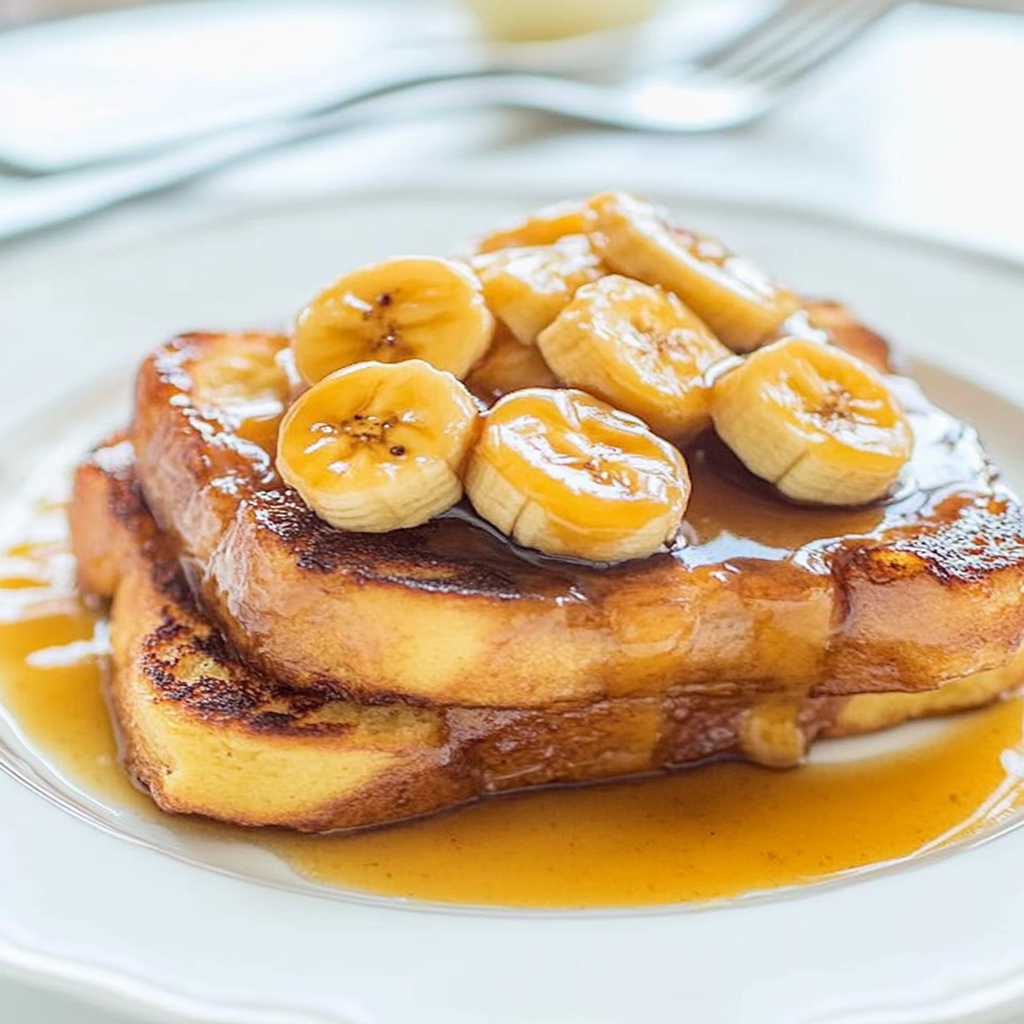 Bananas Foster French Toast