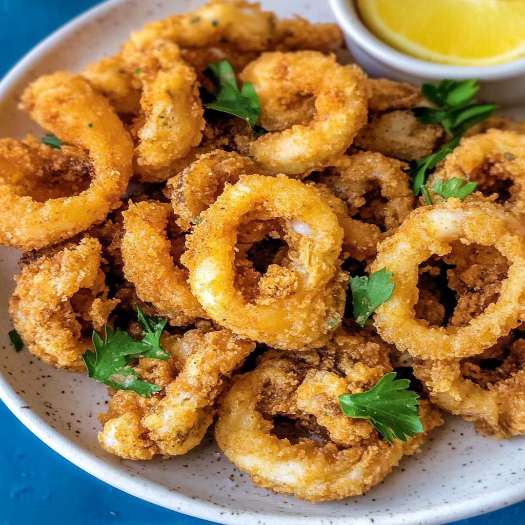 Easy Deep Fried Calamari Recipe