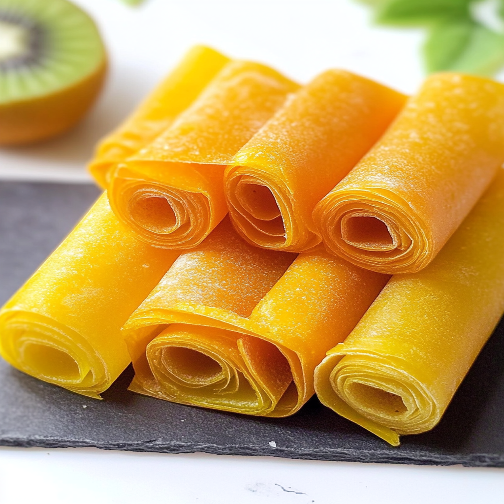 Fruit Roll Ups (Mango & Kiwi) | Aam Papad