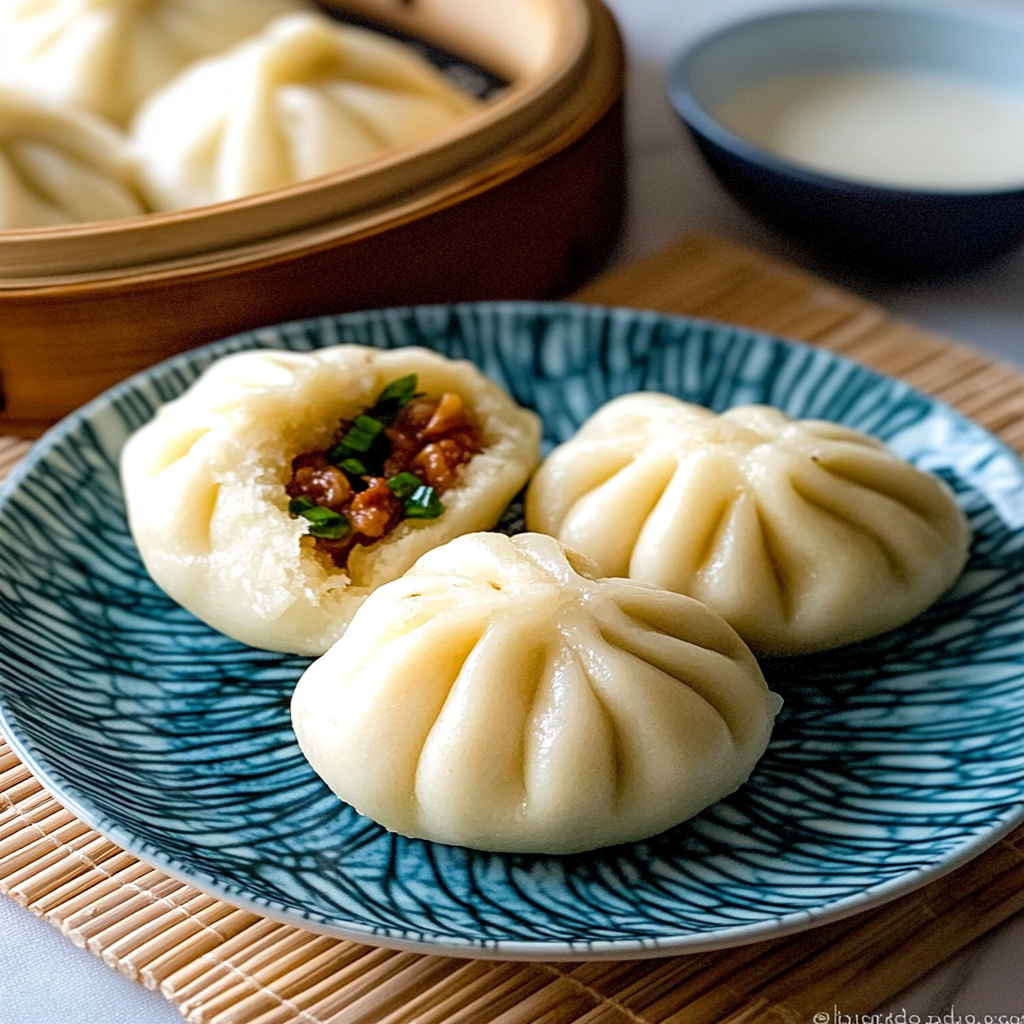 Nikuman (Steamed Pork Buns)