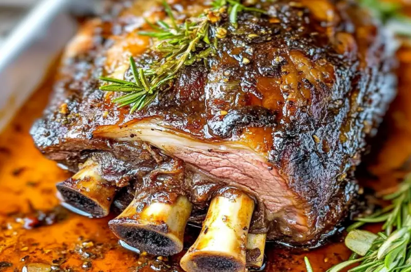 Slow Cooked Lamb Shoulder