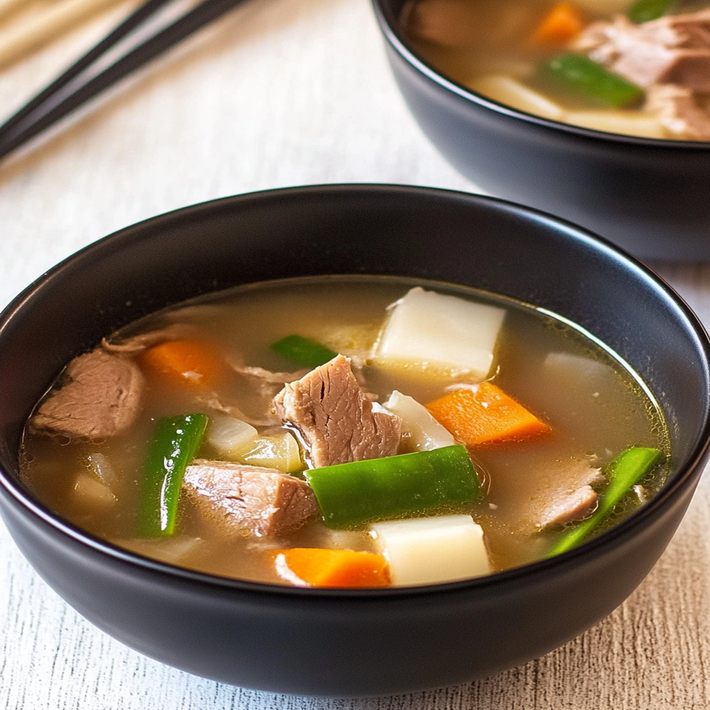 Tonjiru (Pork Miso Soup)