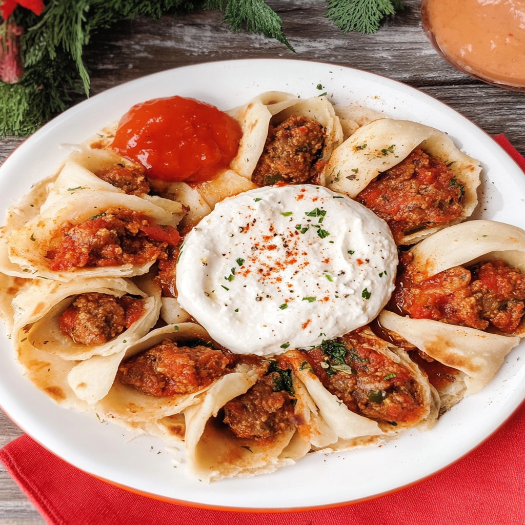 Beyti Kebab (Ground Meat Wrapped in Lavash)