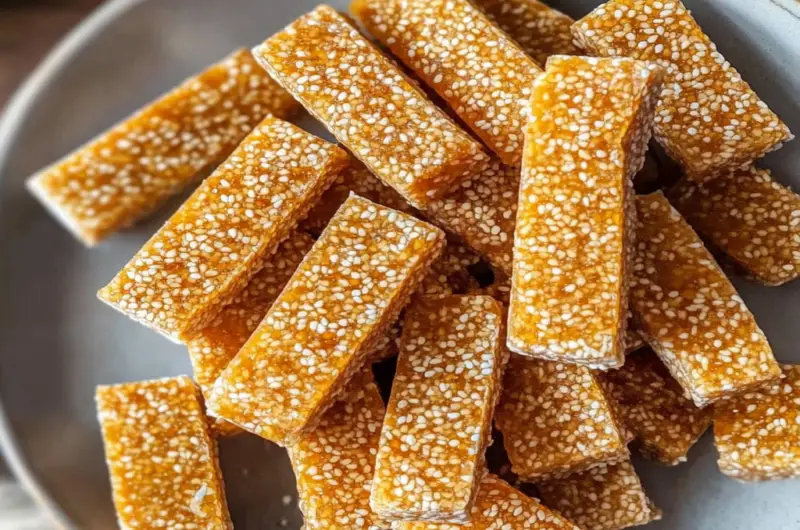 Crunchy Sesame Candy