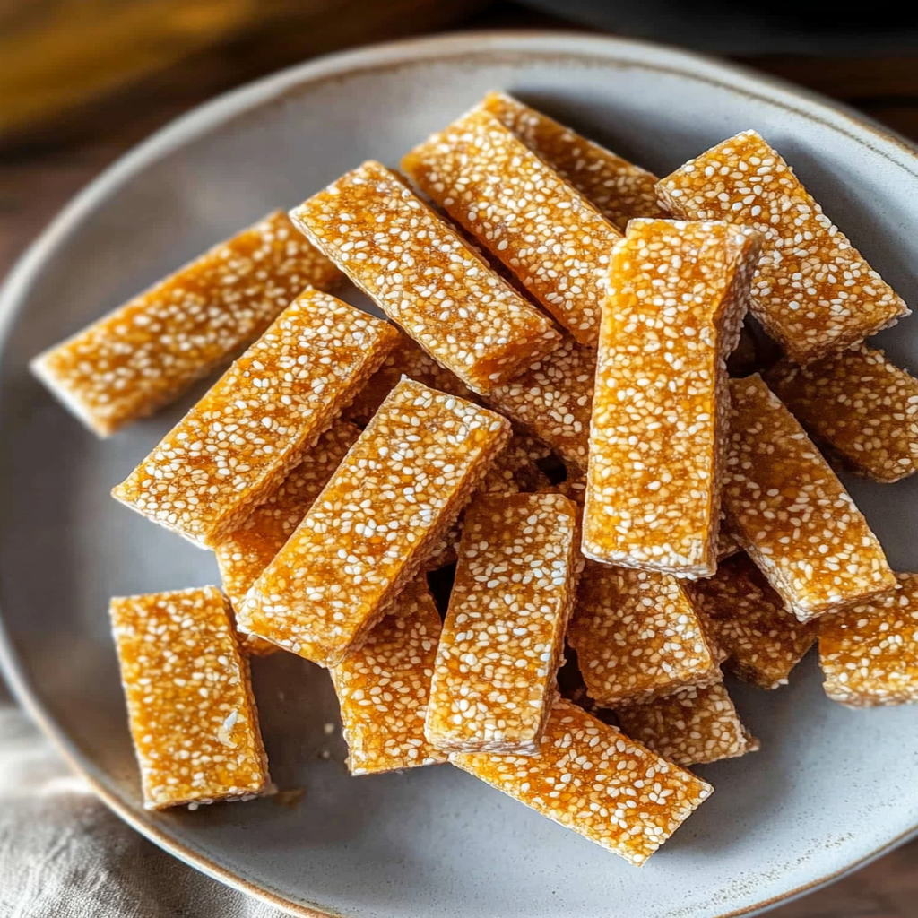 Crunchy Sesame Candy