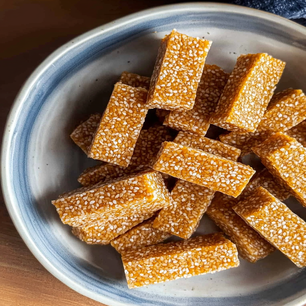 Crunchy Sesame Candy