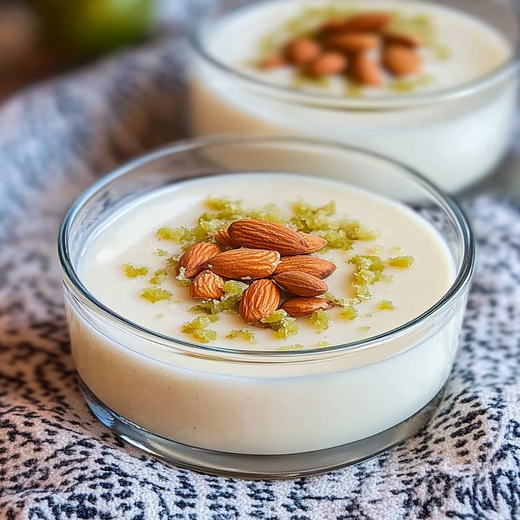 Keşkül Almond Pudding