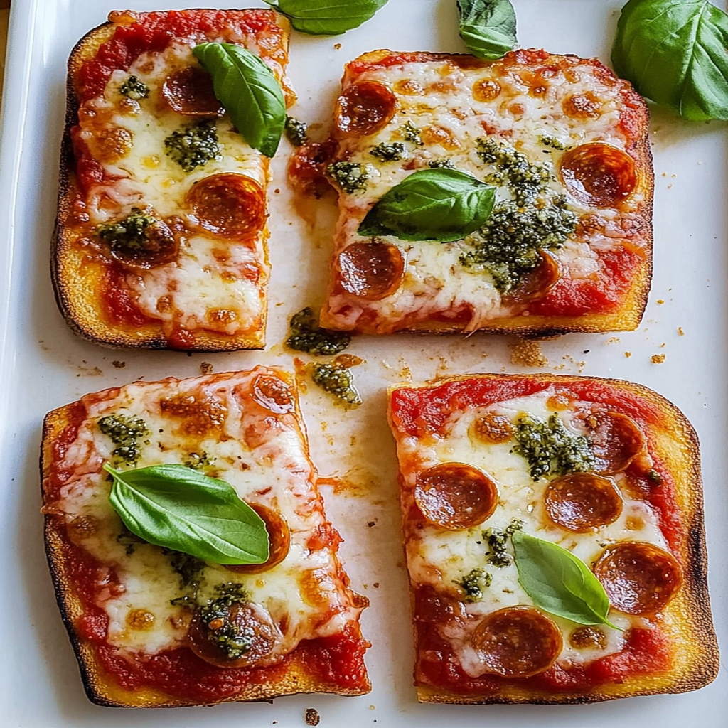Pizza Toasts
