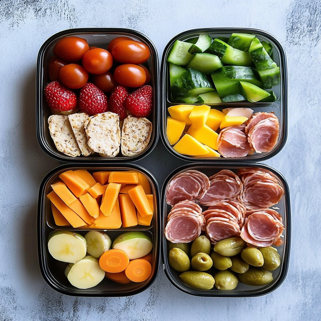 Protein Snack Pack Lunch Meal Prep